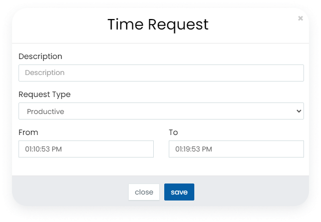 Offline Time Request - Desklog Launched New Feature