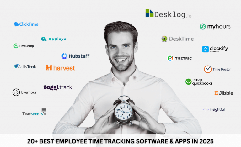 20+ Best Employee Time Tracking Software & Apps in 2025
